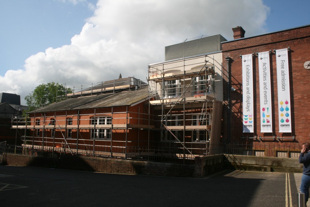 Exeter Museum (RAMM) - PSB Scaffolding